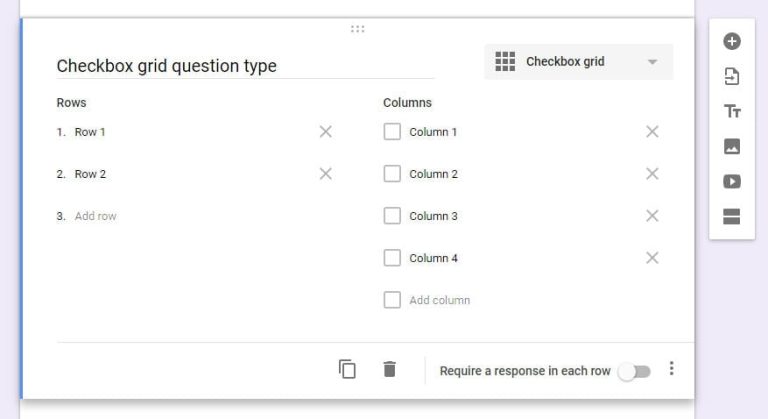 Google Forms Question Types - How to GApps